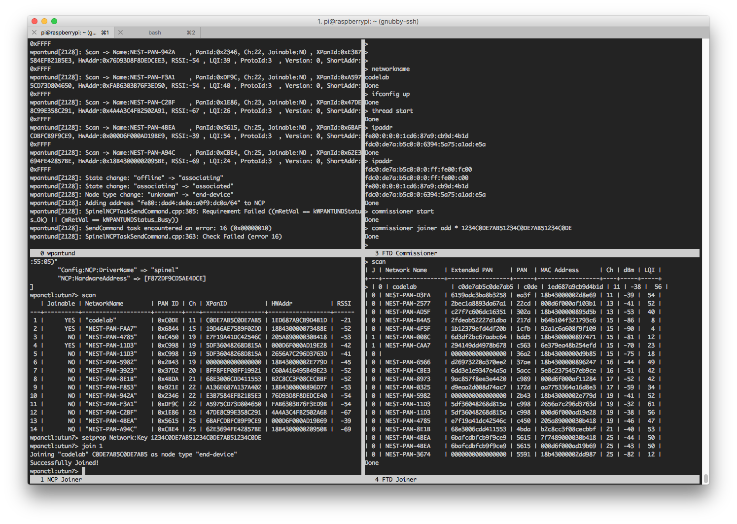 Build a Thread network with nRF52840 boards and OpenThread