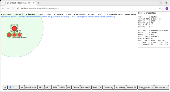 Simulate Thread Networks using OTNS | OpenThread